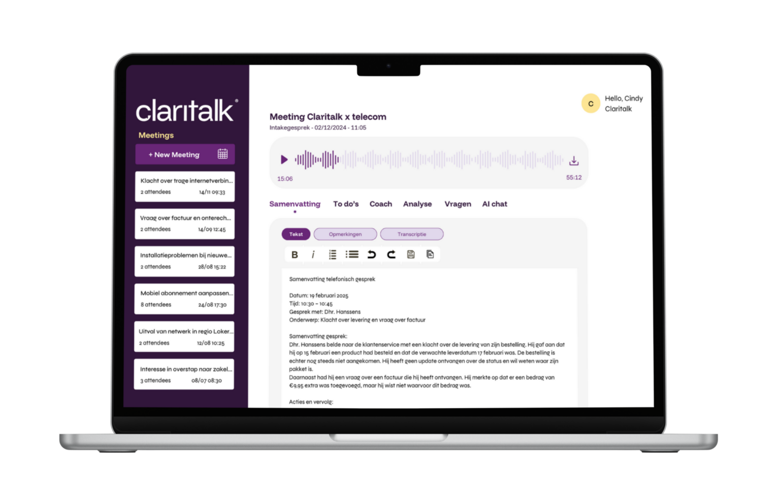 Home - Claritalk